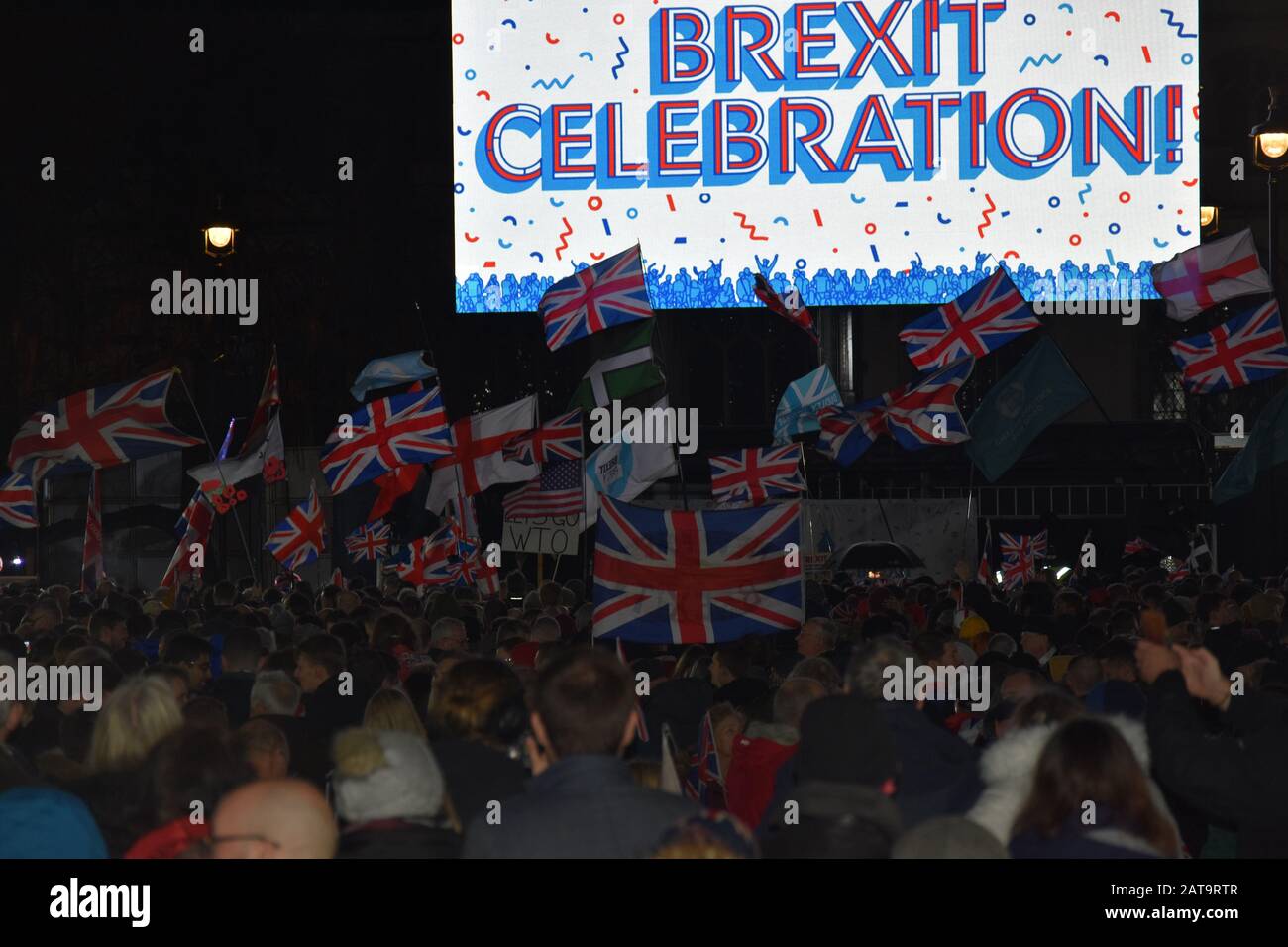 On Friday night, hundreds packed out Westminster's Parliament Square ...