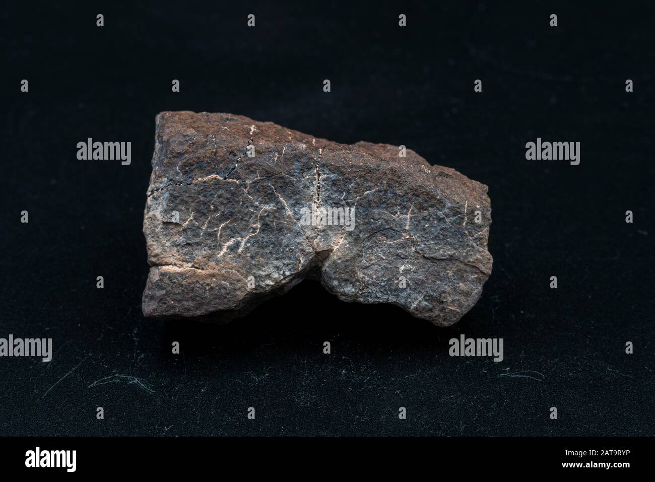 Chondrite Meteorite L6W2 Type isolated, piece of rock formed as an ...