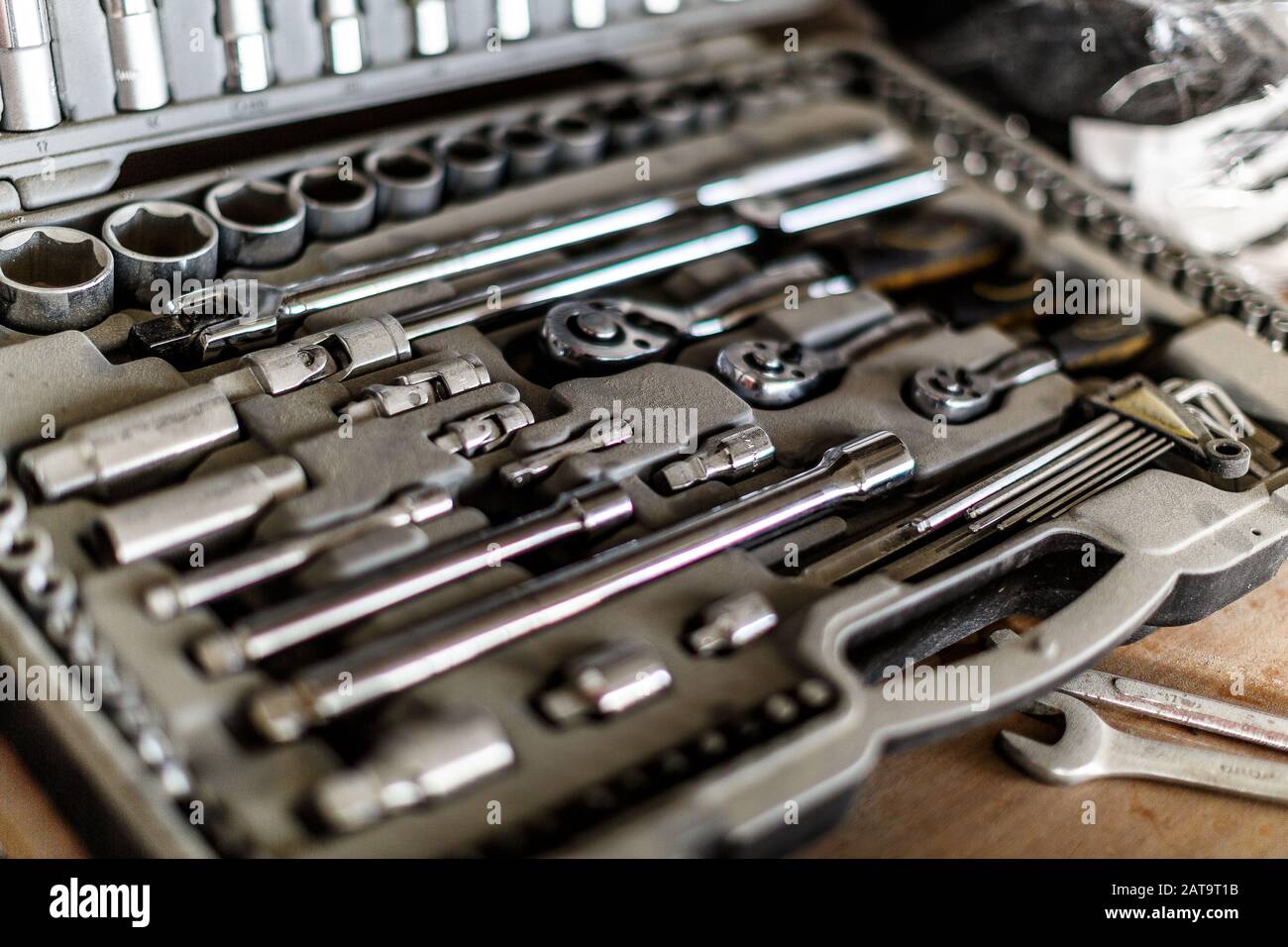 Auto spare parts car workshop hi-res stock photography and images - Alamy