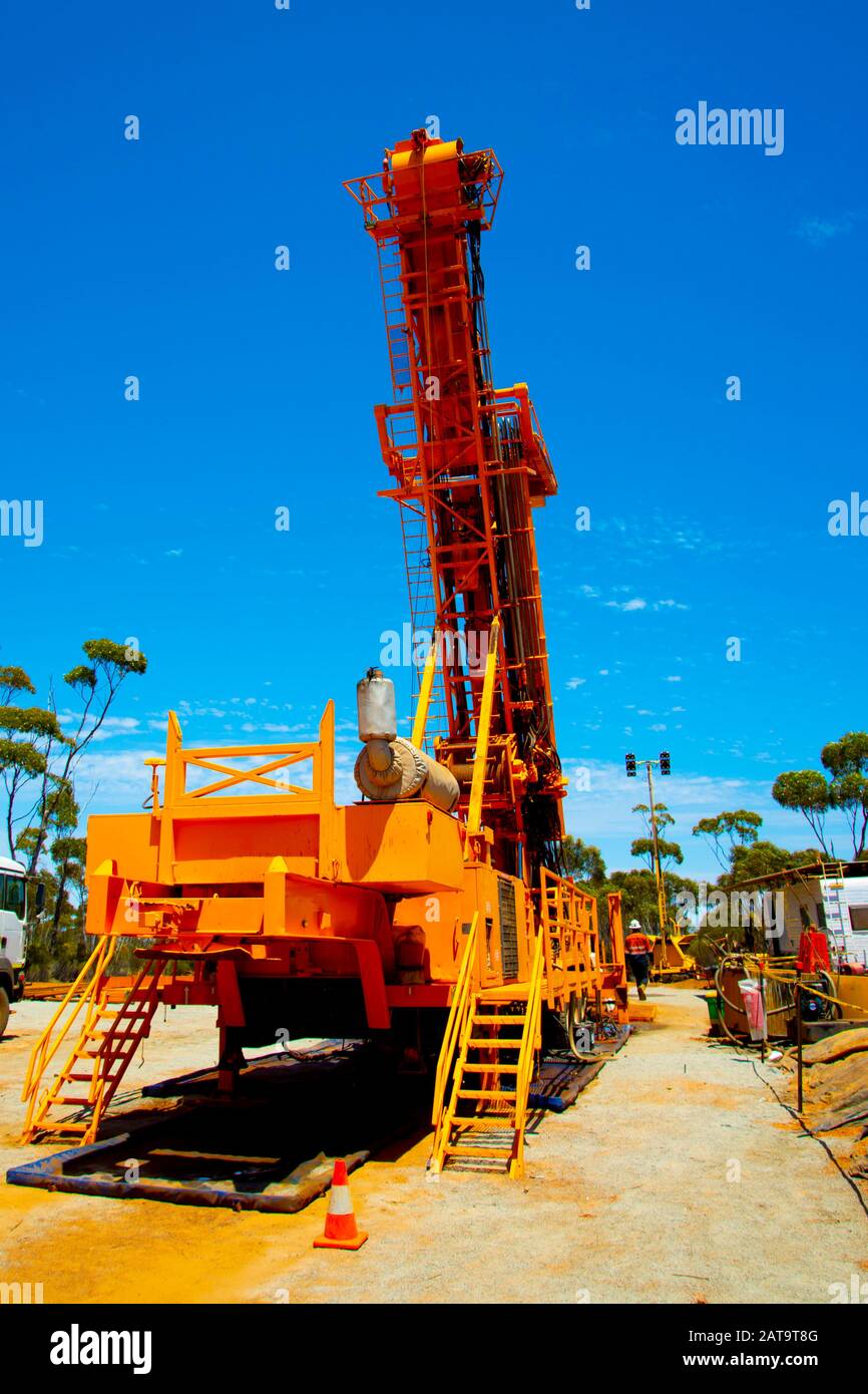 Rock drilling machine hi-res stock photography and images - Alamy