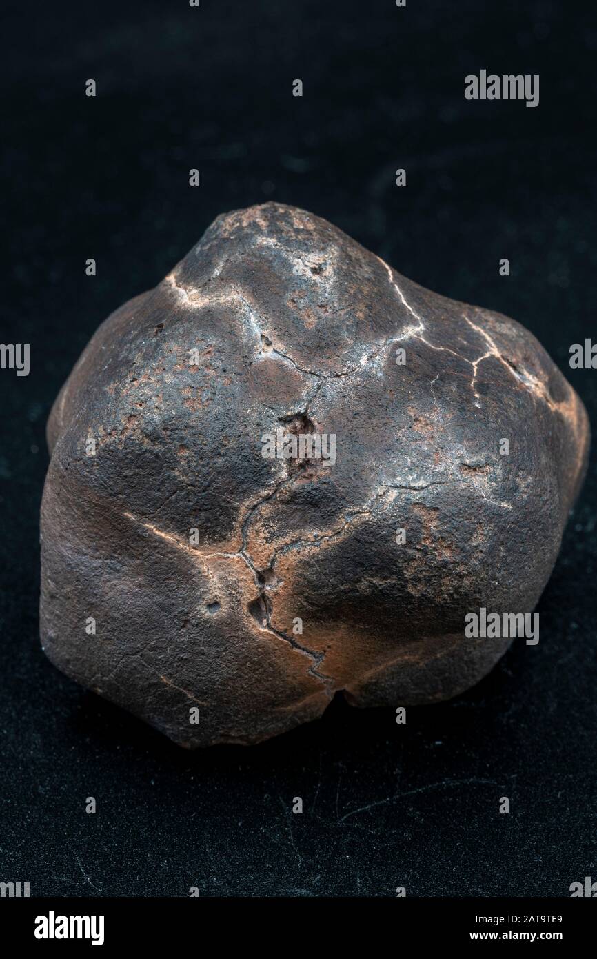 Chondrite Meteorite L6W2 Type isolated, piece of rock formed as an ...