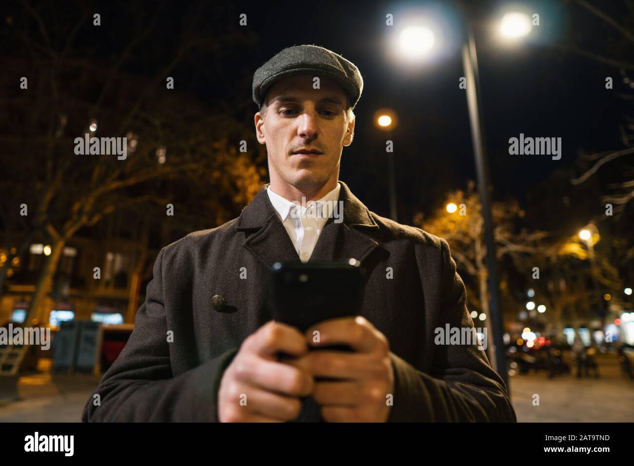 Old Fashion Man from the 1920s england Stock Photo - Alamy