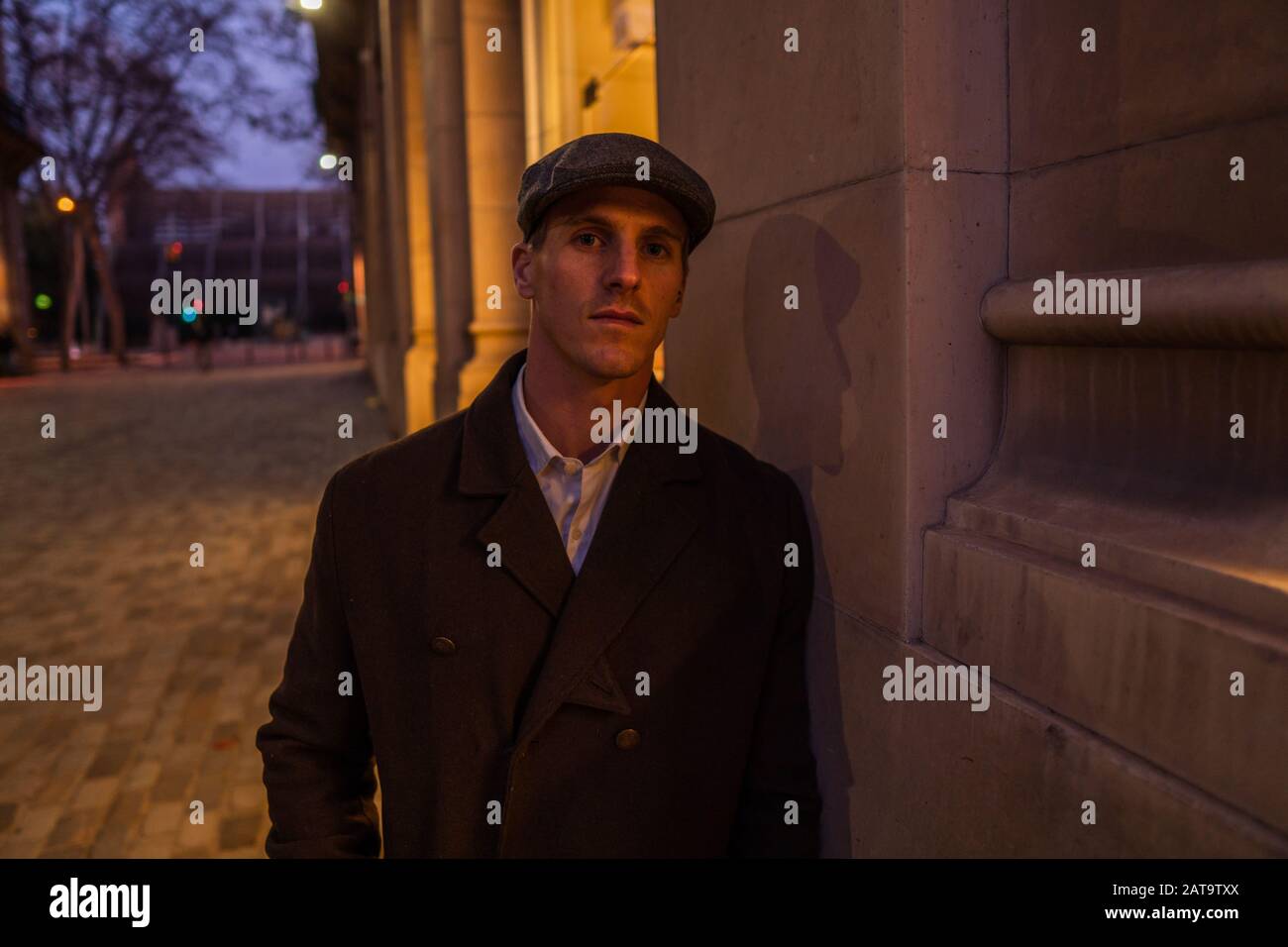 Old Fashion Man from the 1920s england Stock Photo - Alamy