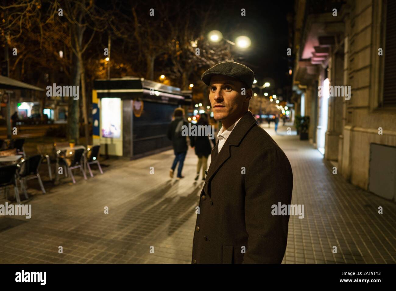 Old Fashion Man from the 1920s england Stock Photo - Alamy