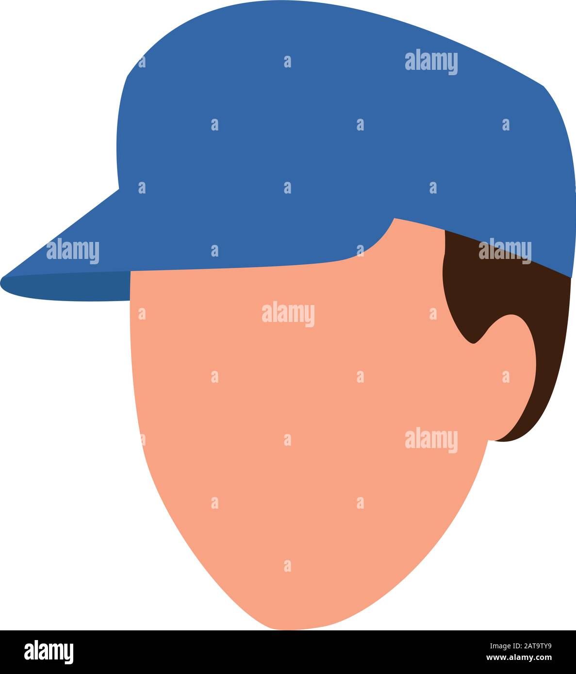 Man wearing a flat cap Cut Out Stock Images & Pictures - Alamy