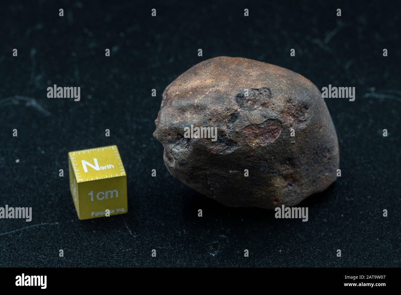 Chondrite Meteorite L6W2 Type isolated, piece of rock formed as an ...