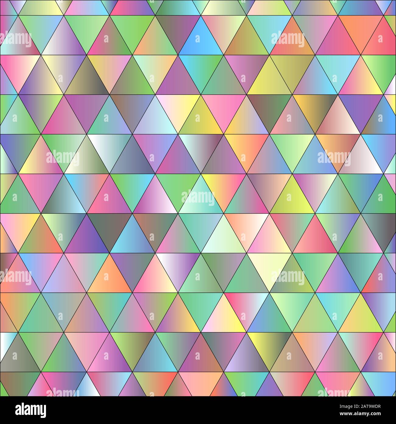 Vector Abstract Geometric Triangular Background. Trendy Triangle ...