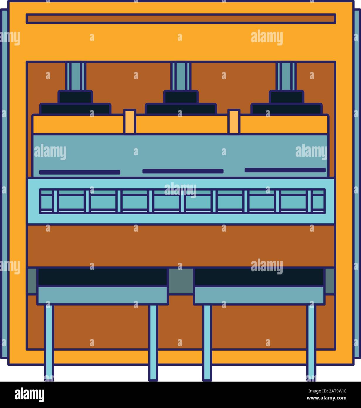 car repair design with engines machine icon Stock Vector Image & Art ...