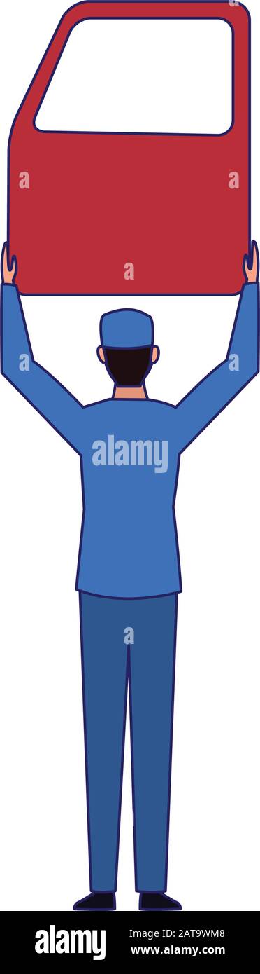 Standing up car Cut Out Stock Images & Pictures - Alamy