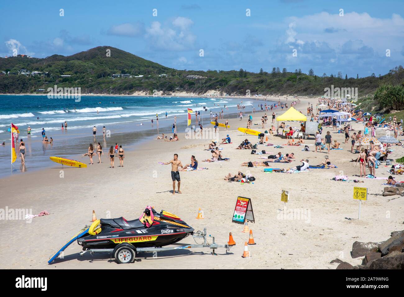 Australian People On Beaches