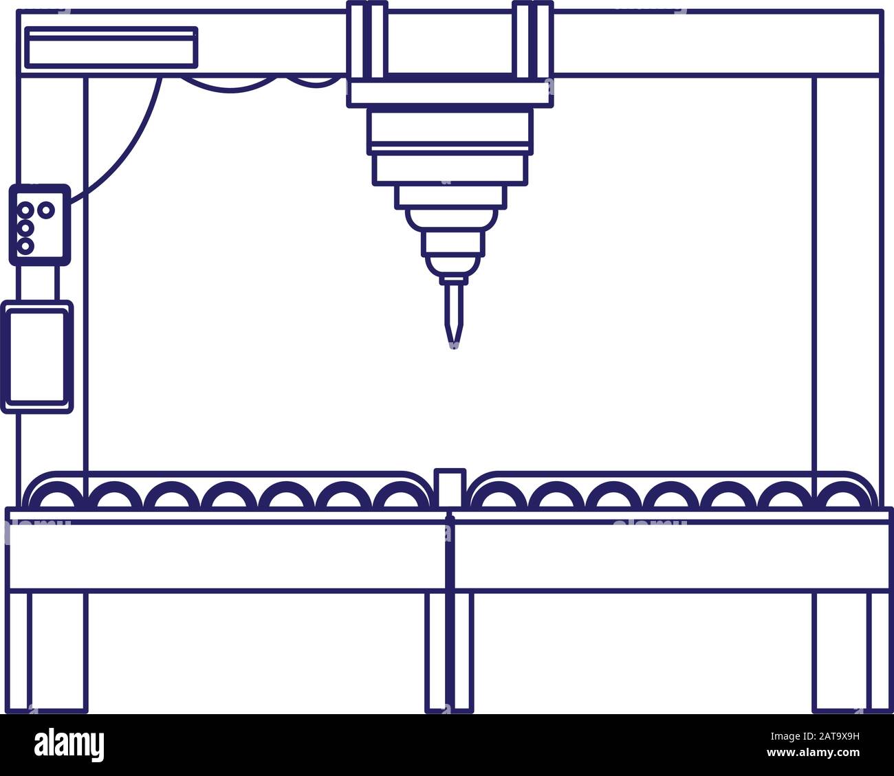 car repair design of engines machine icon, flat design Stock Vector ...