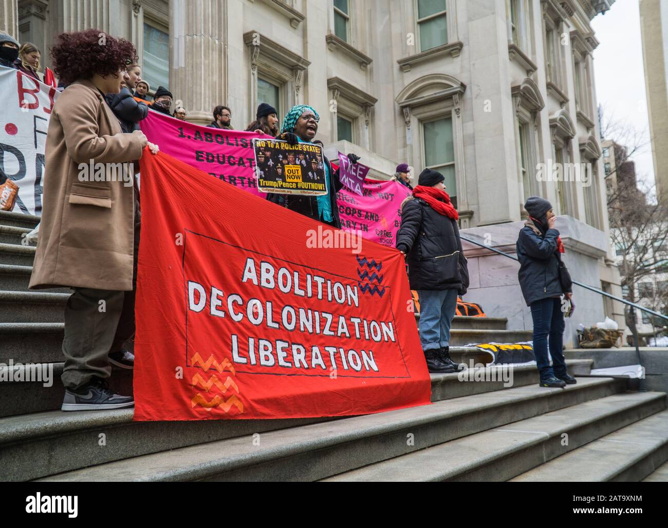 Activists group Decolonize This Place held massive protest actions ...