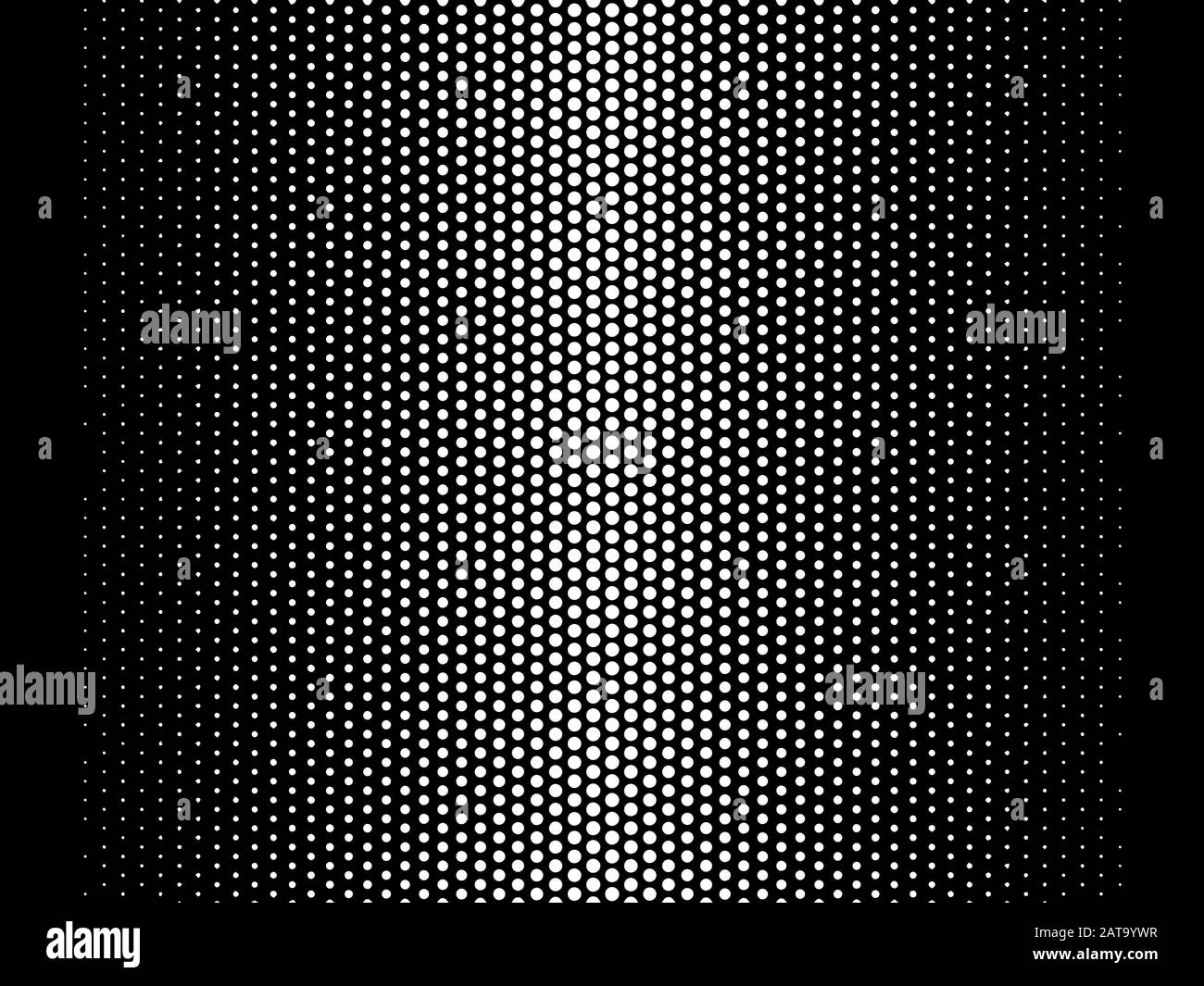 Vector Gradient Halftone Black and White Background Stock Vector Image ...