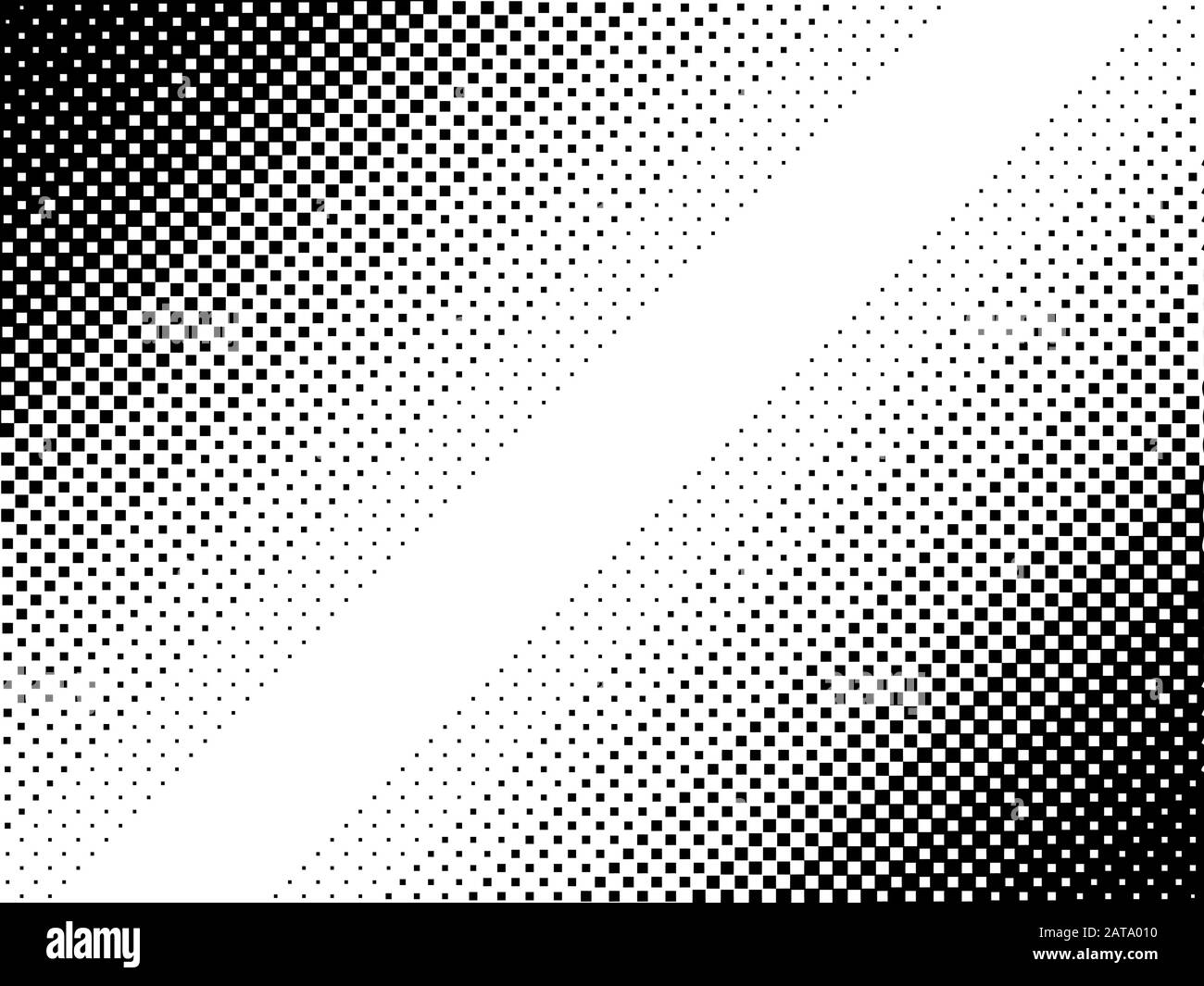 Vector Diagonal Halftone Black and White Background pop, dot, dotted ...