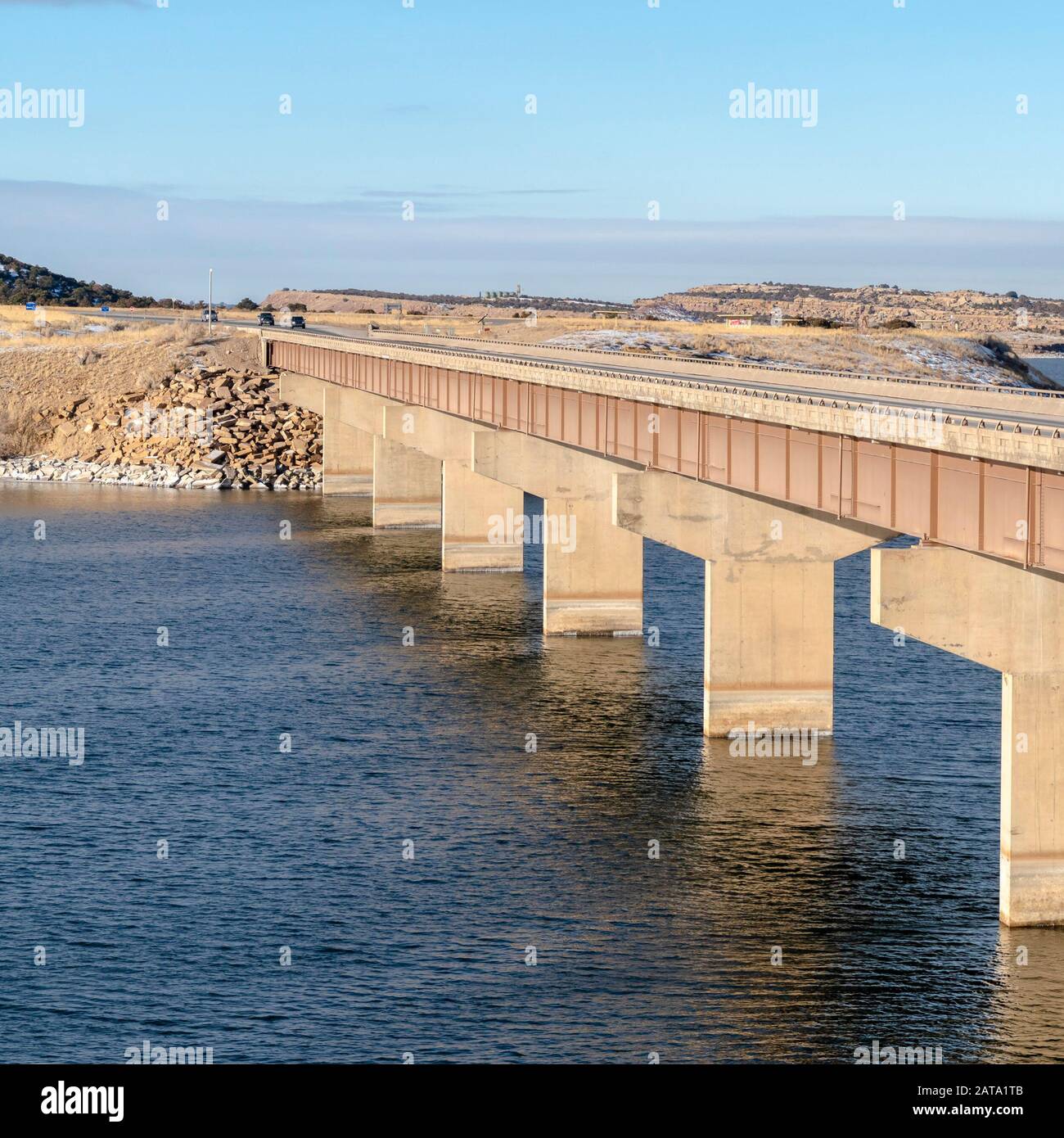 Stringer beam bridge hi-res stock photography and images - Alamy