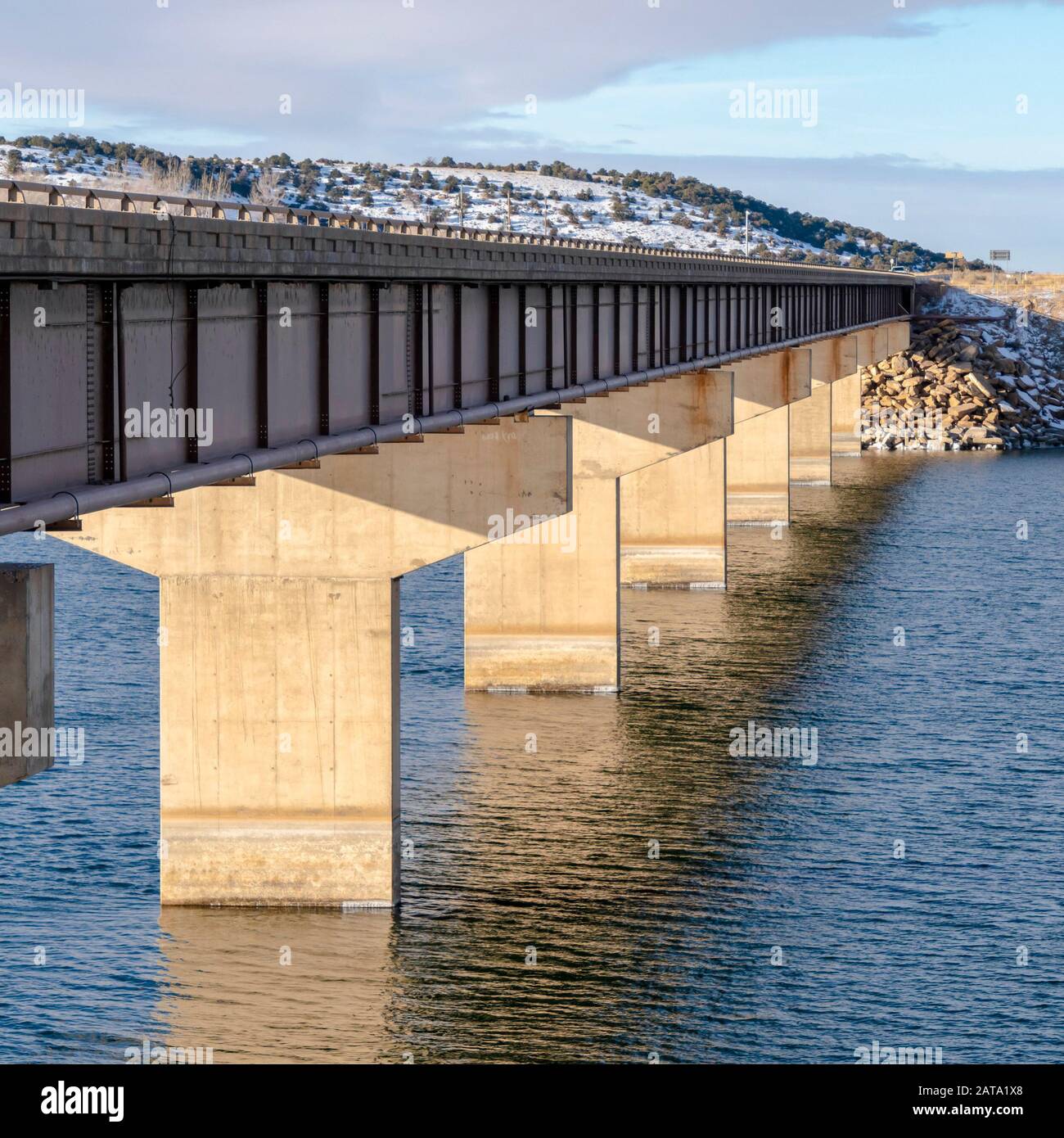 Stringer beam bridge hi-res stock photography and images - Alamy
