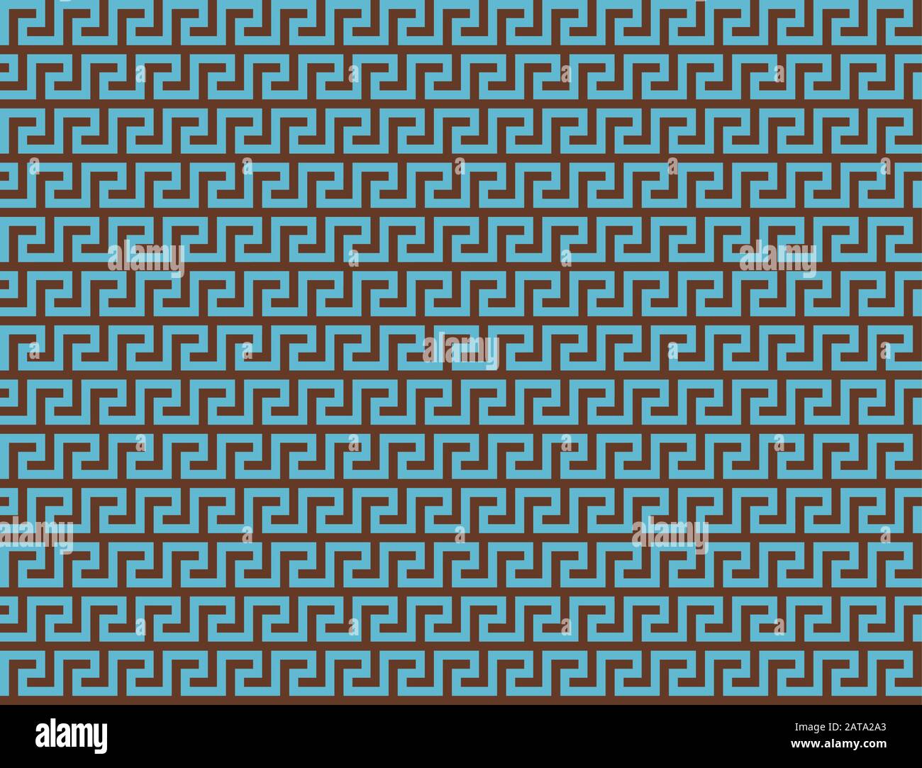 Ancient Greek Decorative Seamless Pattern Meander - Abstract Vector ...