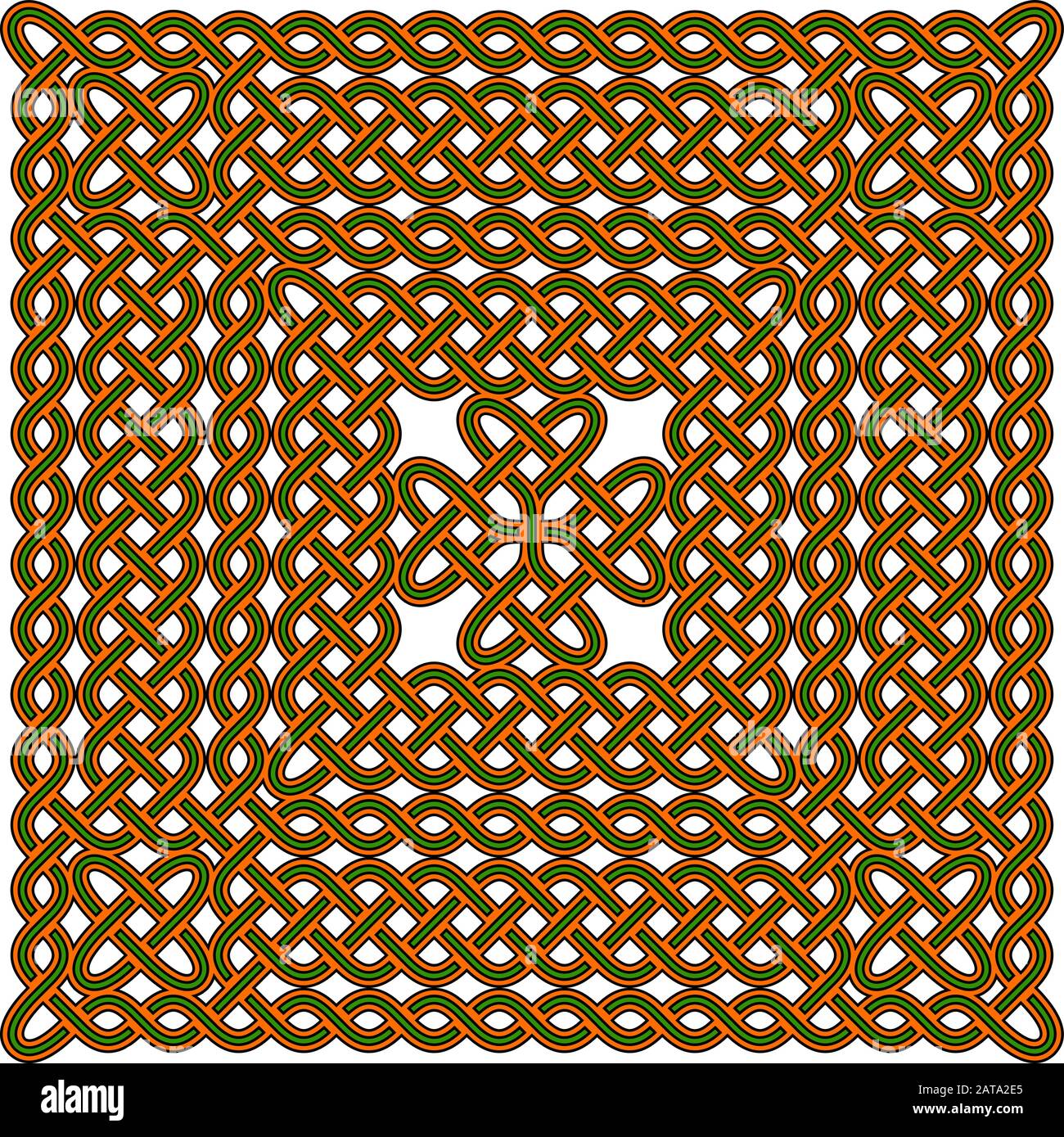 Celtic Pattern - Vector Ancient Pagan Scandinavian Sacred Knotwork ...