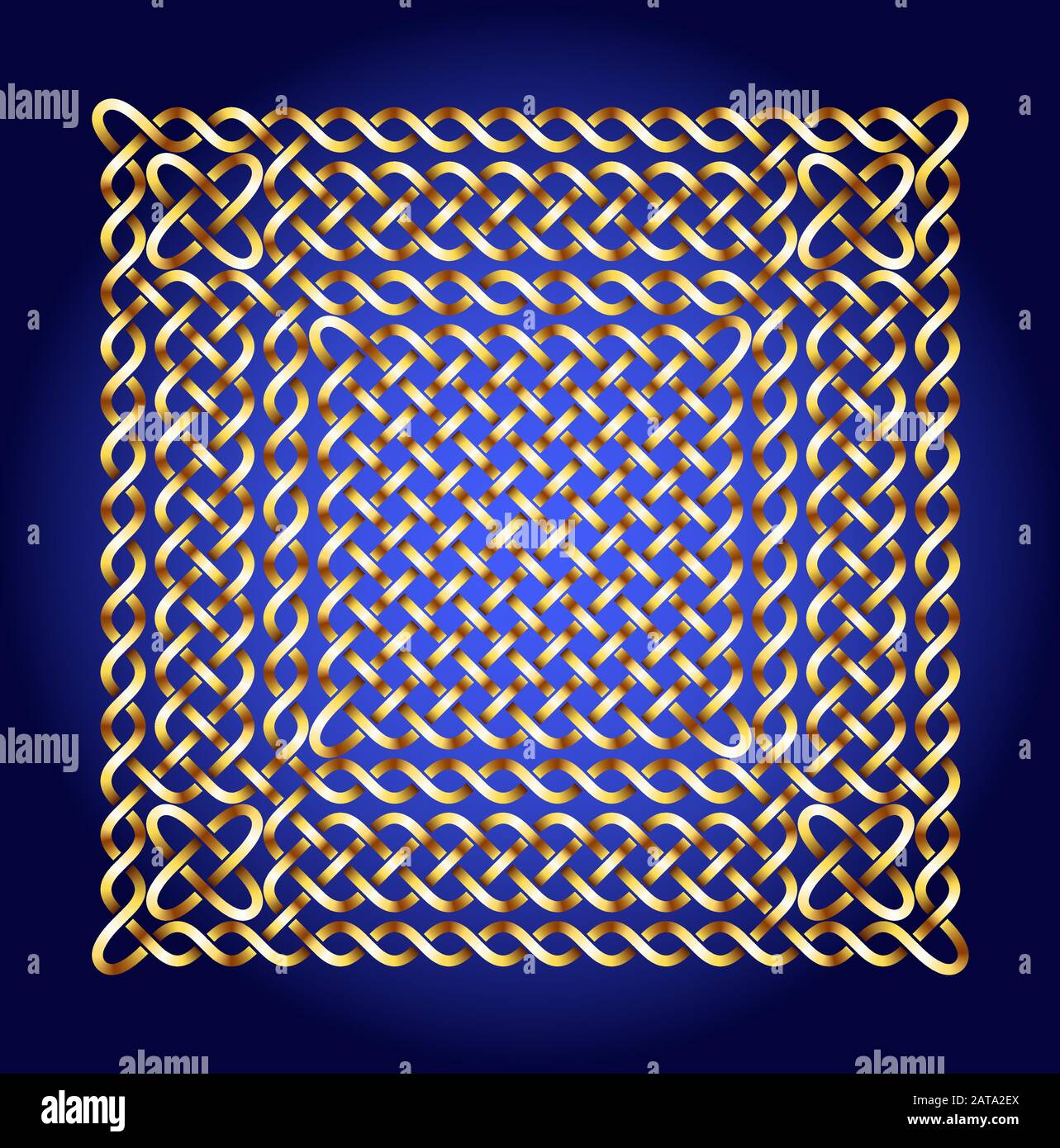 Celtic Pattern - Vector Ancient Pagan Scandinavian Sacred Knotwork ...