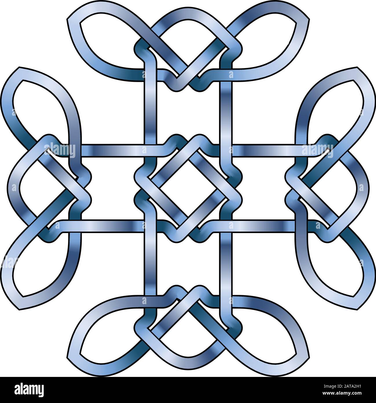 Celtic Cross - Vector Ancient Pagan Scandinavian Sacred Knotwork X ...