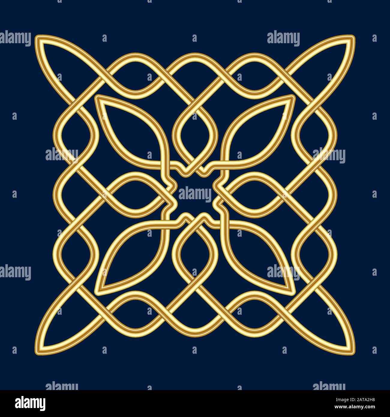 Celtic Pattern - Vector Ancient Pagan Scandinavian Sacred Knotwork ...