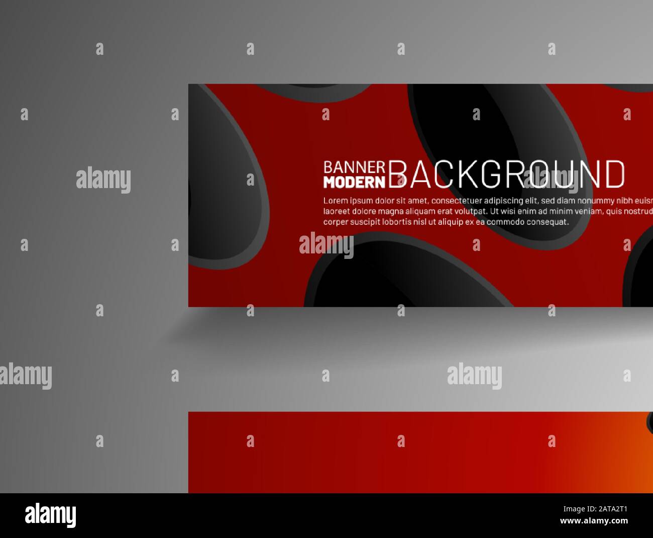 Set banner background for your design. vector graphic design ...