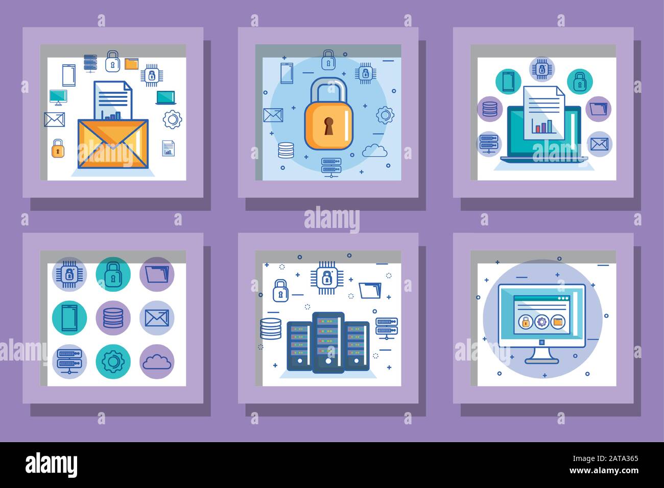 Observation center Stock Vector Images - Alamy