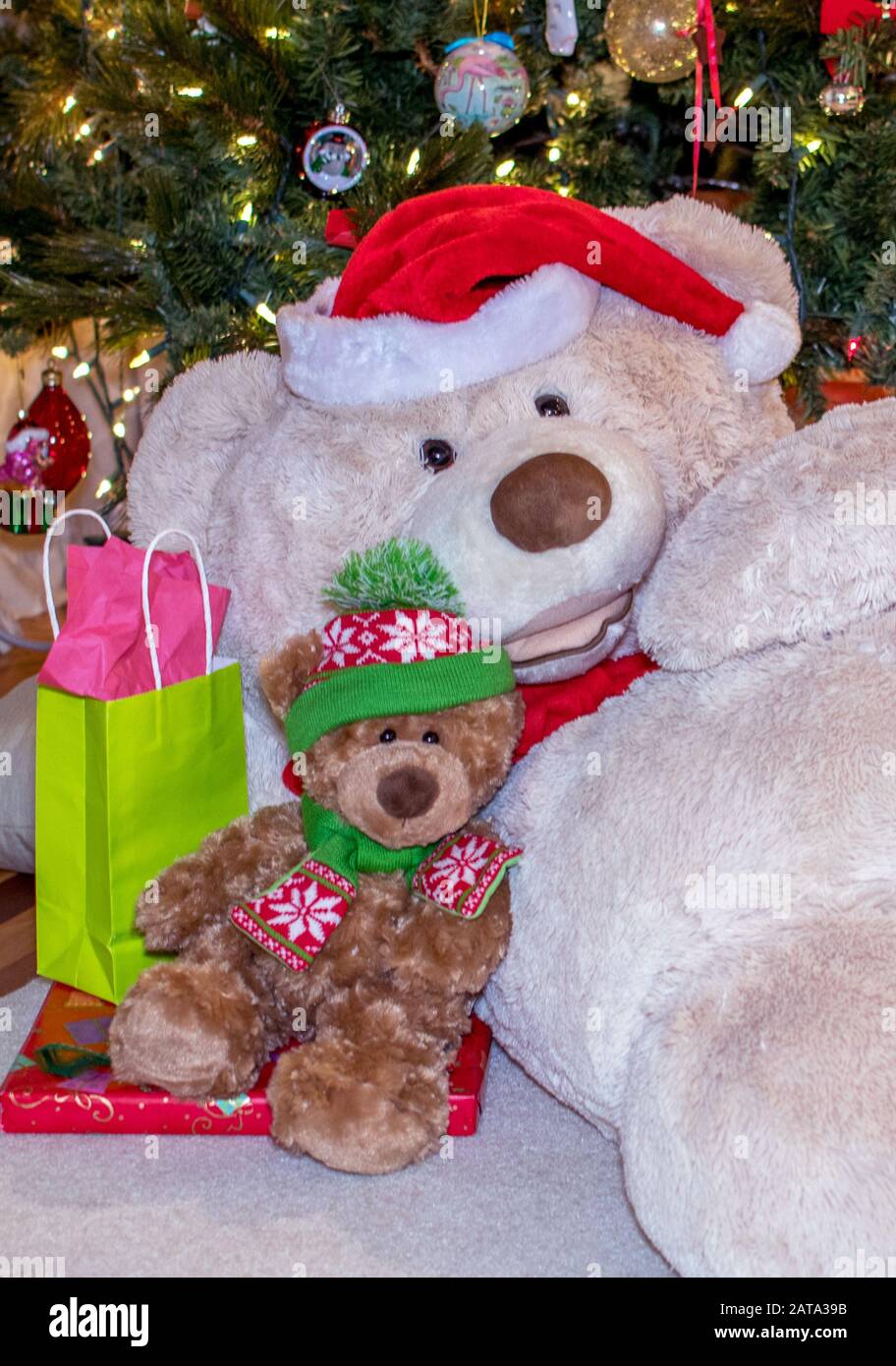 Giant christmas bear hi-res stock photography and images - Alamy