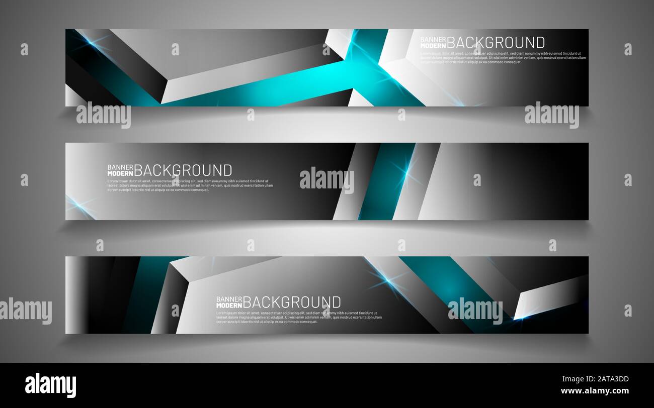 Set banner background for your design. vector graphic design ...