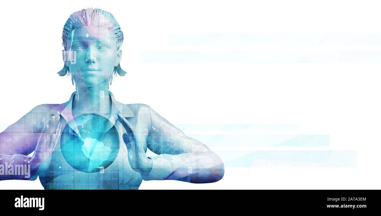 Worldwide Technology and Mass Adoption of New Technologies Stock Photo ...