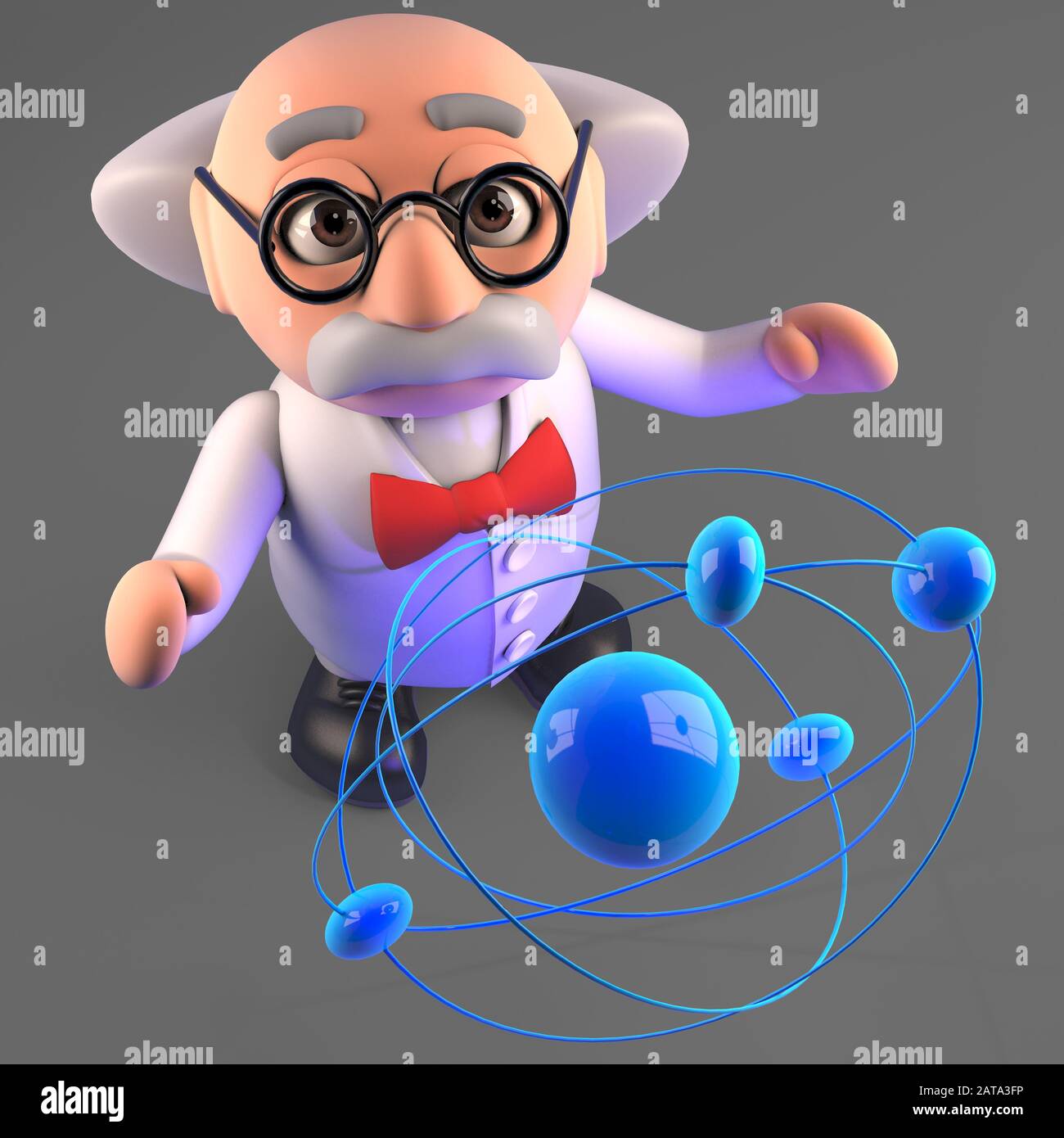 Funny Atom Cartoon