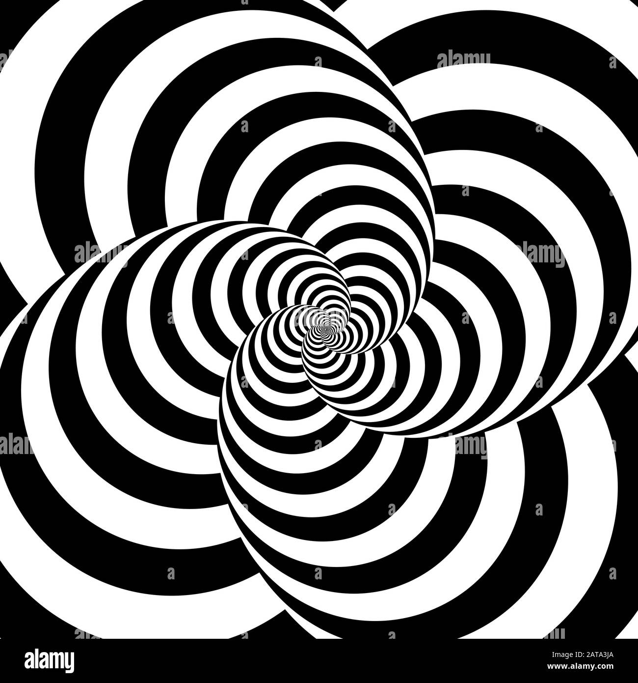 Abstract Vector Background with Tentacles Plexus Stock Vector Image ...
