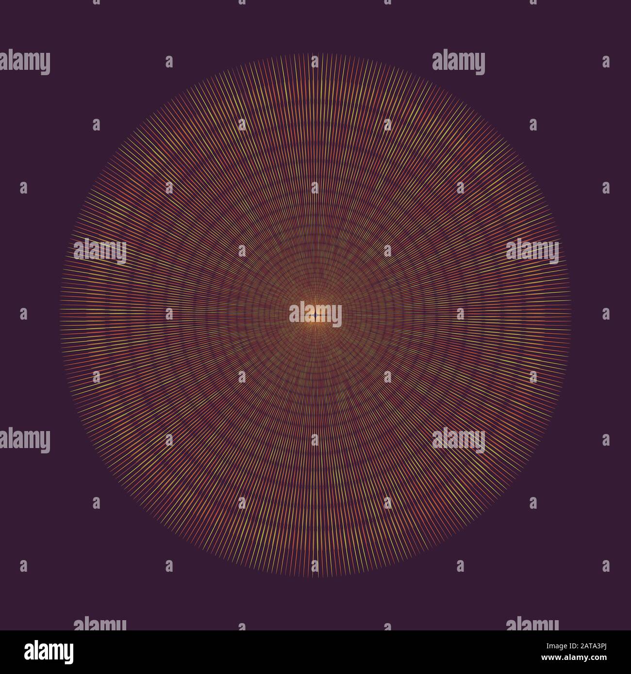 Vector Round Radial Graphic Element Stock Vector Image & Art - Alamy