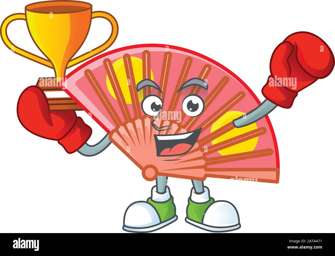 Hands folding paper Stock Vector Images - Alamy