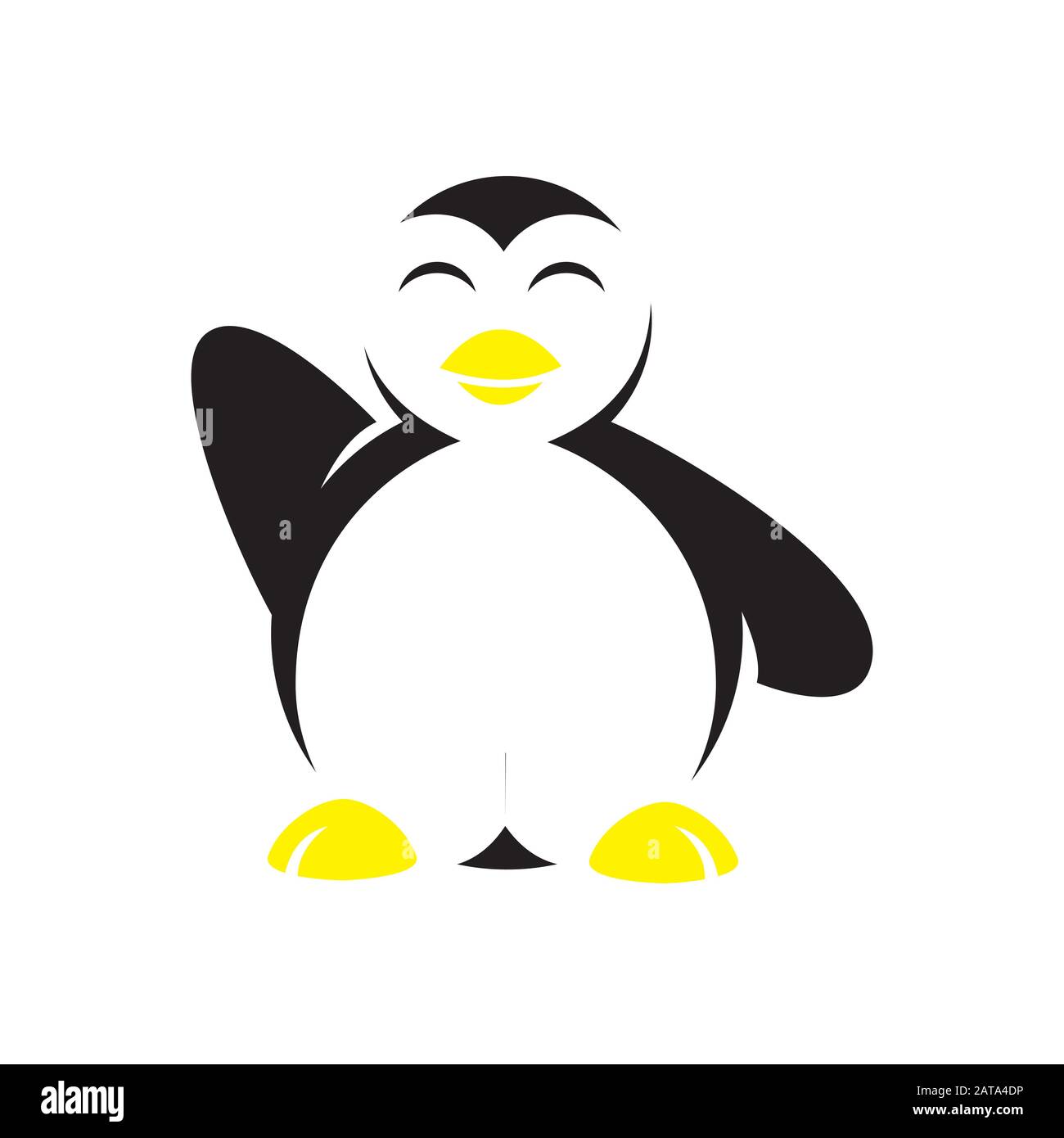 Easy Cute Penguin Drawing