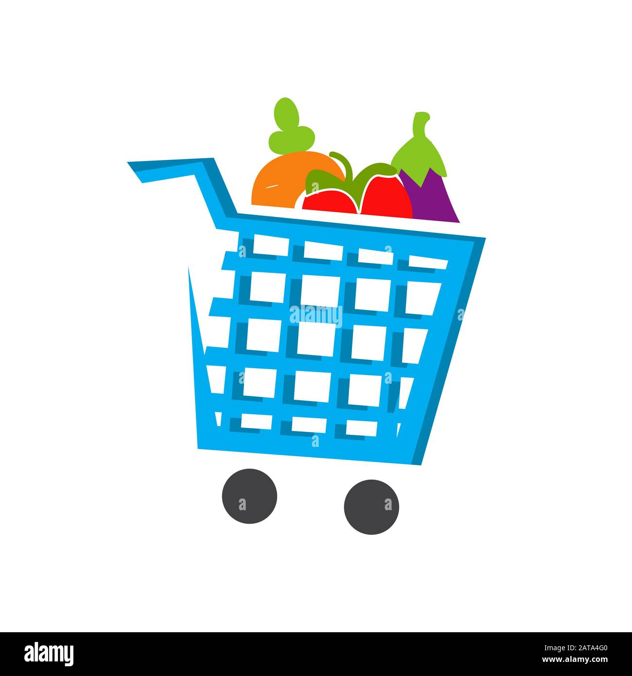 Grocery shop sign signage Stock Vector Images - Alamy