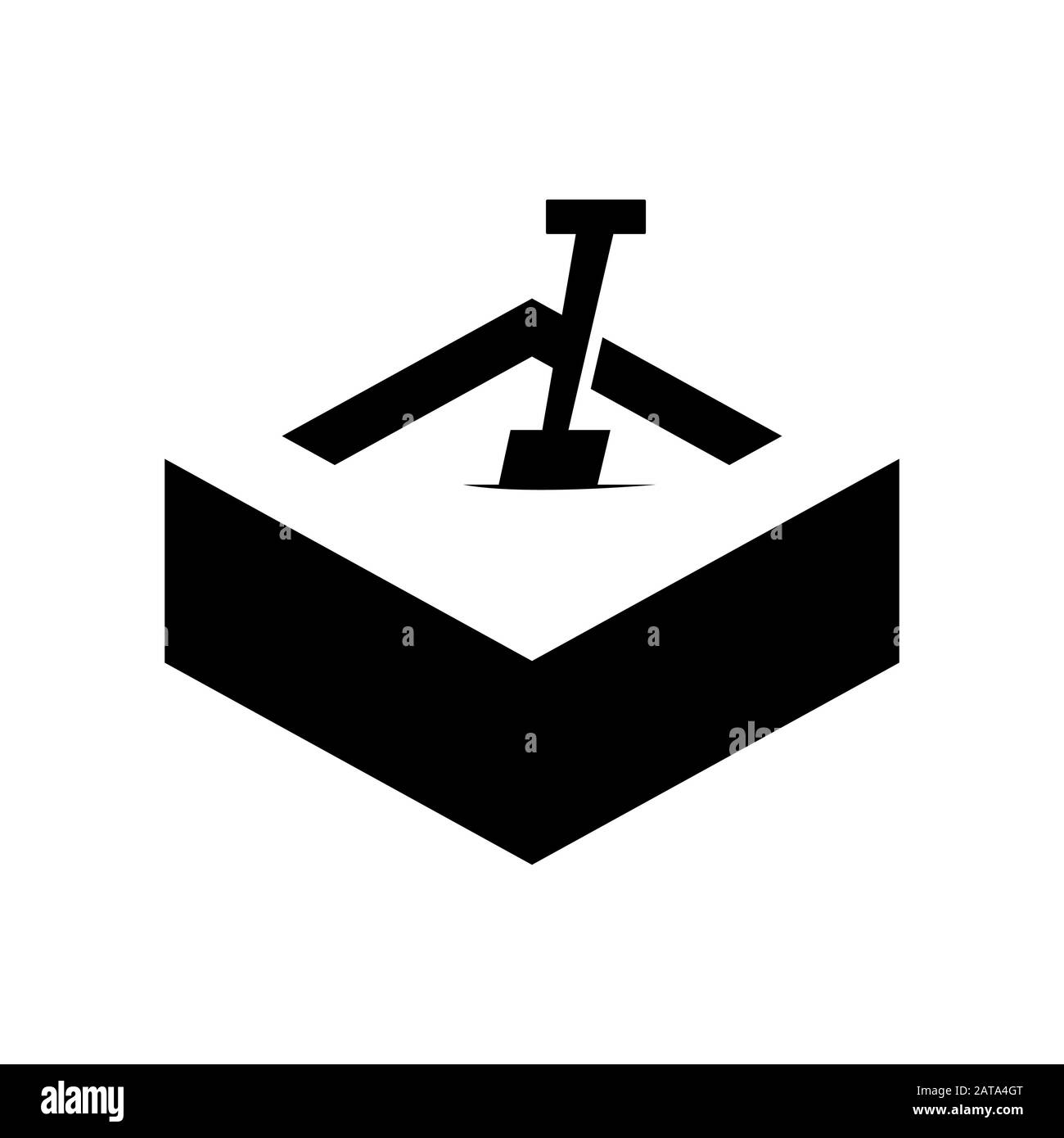 Sand box play Stock Vector Images - Alamy