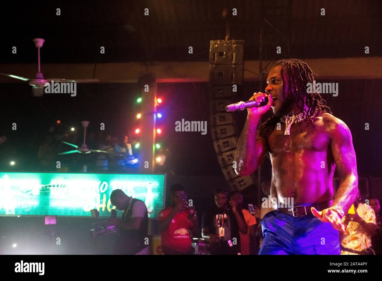 Burna boy hi-res stock photography and images - Alamy