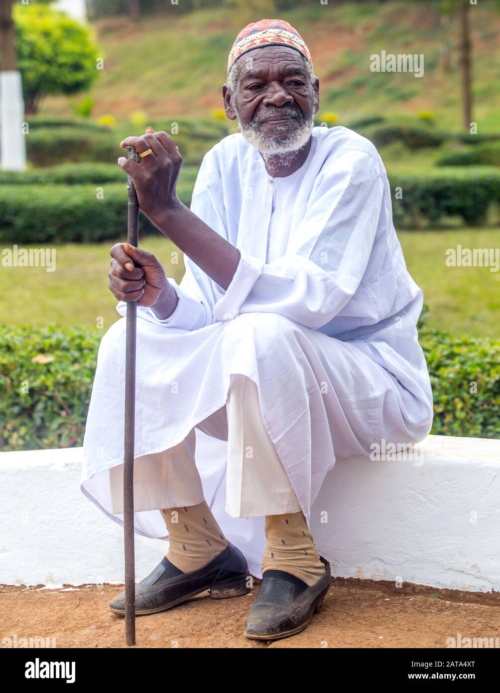 Rwanda portrait old man hi-res stock photography and images - Alamy