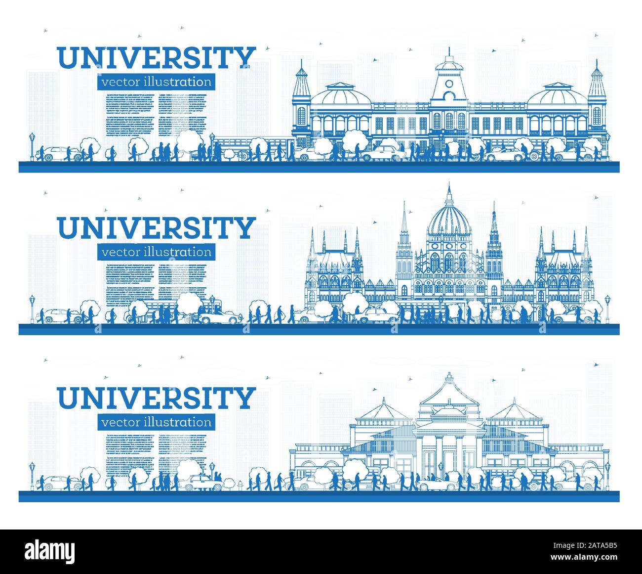 Main campus Stock Vector Images - Alamy
