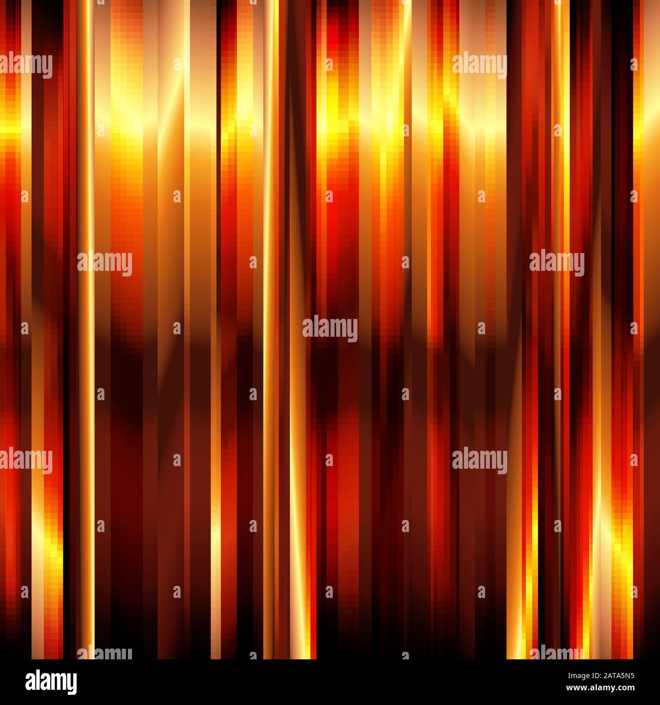 Vertical Orange Shine Art Glass Flares - Vector Radiant Upright ...