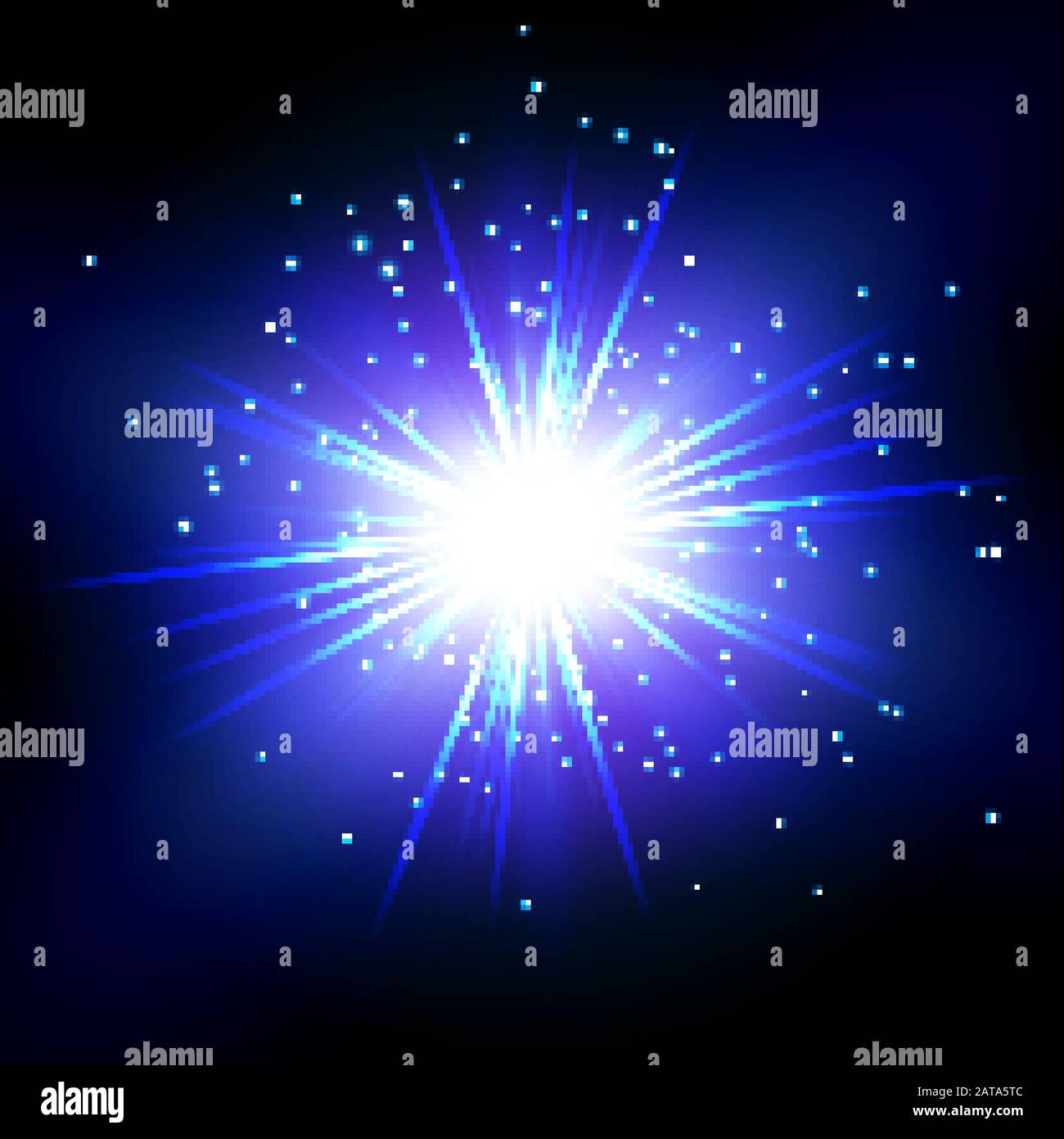 Starburst vector Stock Vector Images - Alamy