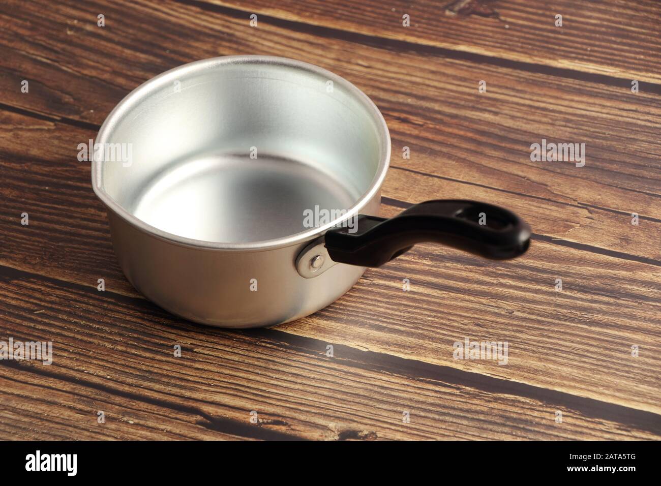 Indian made Aluminum cooking pan isolated on white background Stock ...