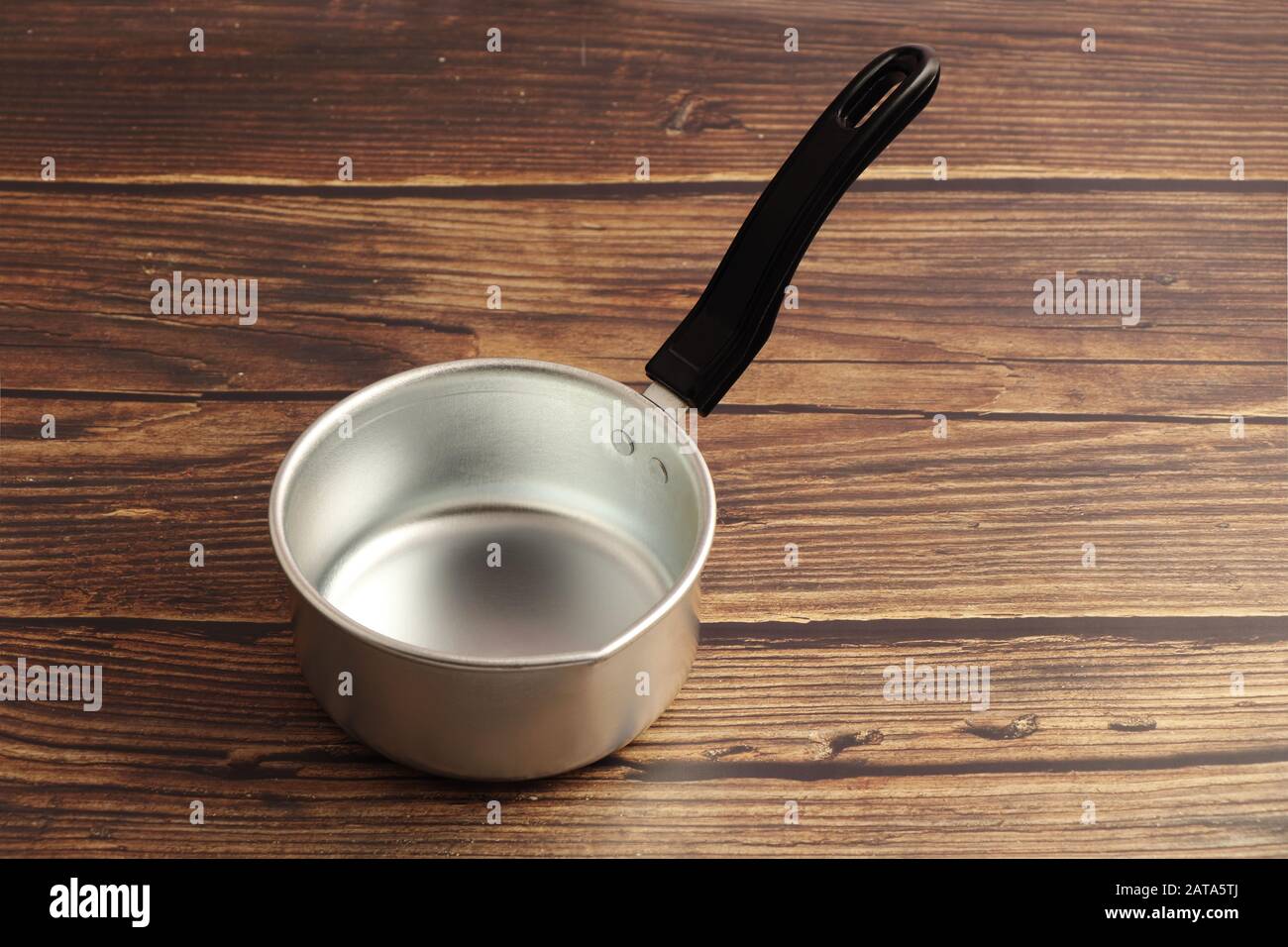Indian made Aluminum cooking pan isolated on white background Stock ...