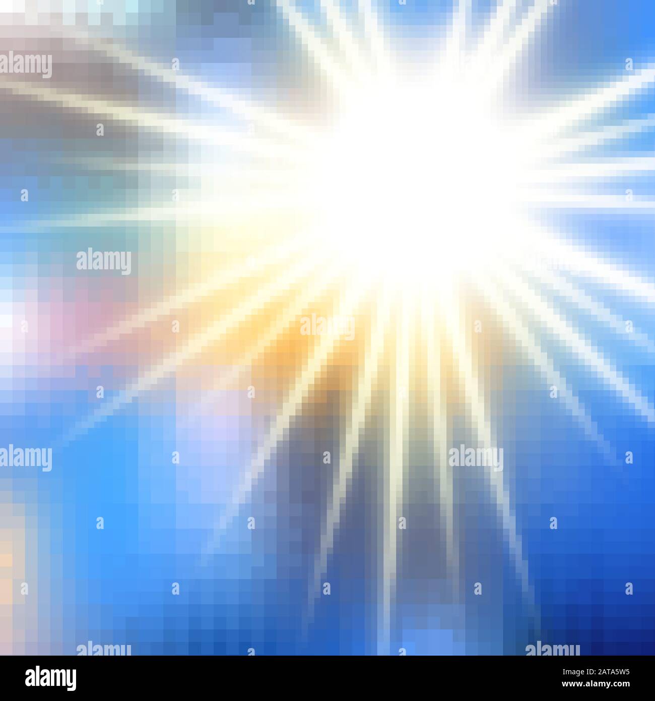 Frosty sun Stock Vector Images - Alamy