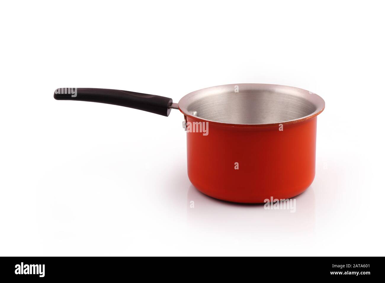 Indian made Aluminum cooking pan isolated on white background Stock ...