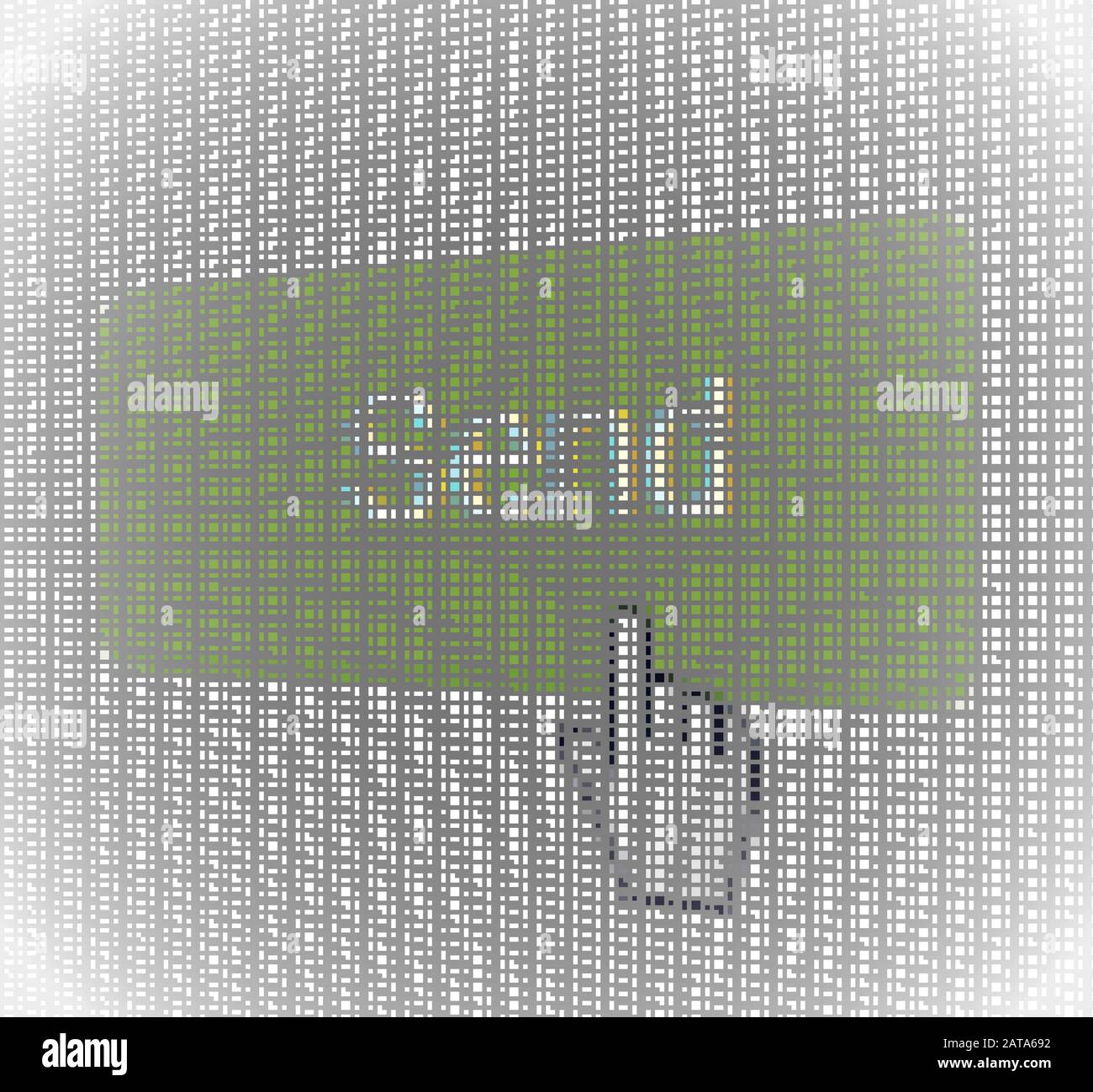 Close up hand cursor and web site message send button hi-res stock ...