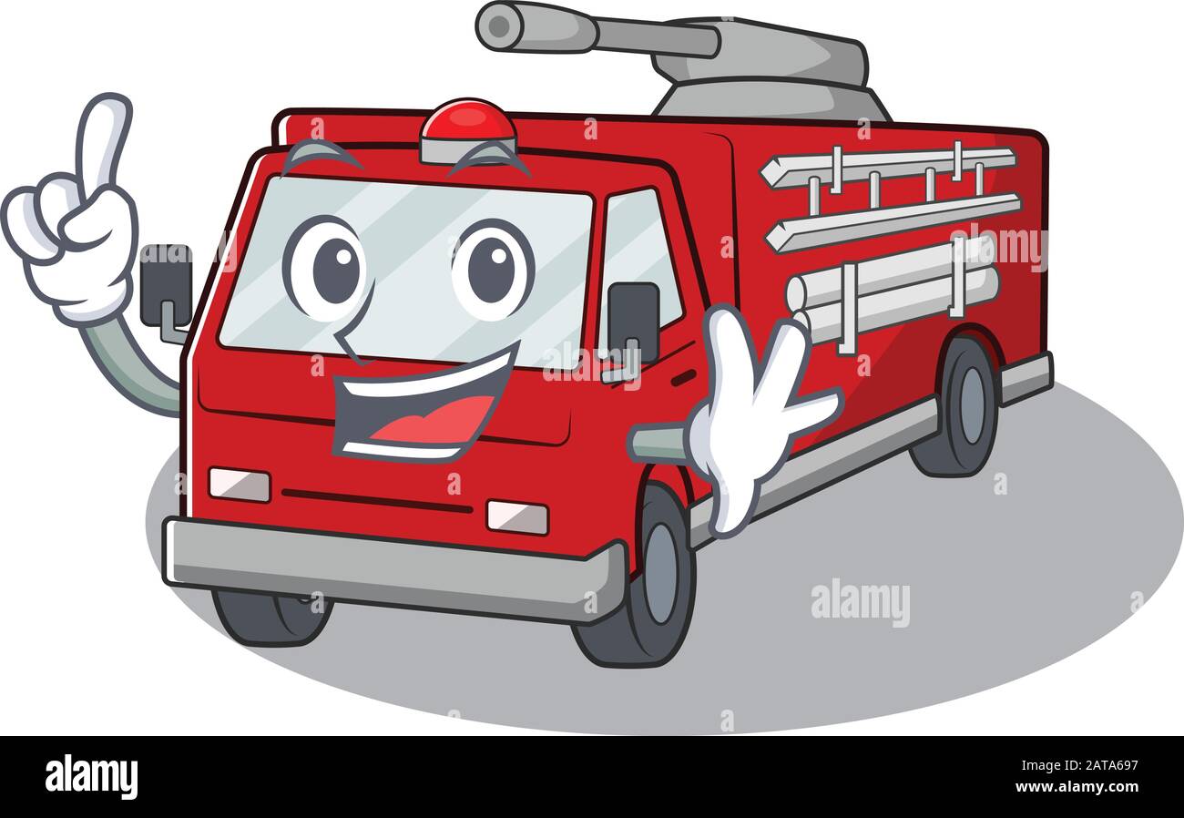Firefighter pointing Stock Vector Images - Alamy