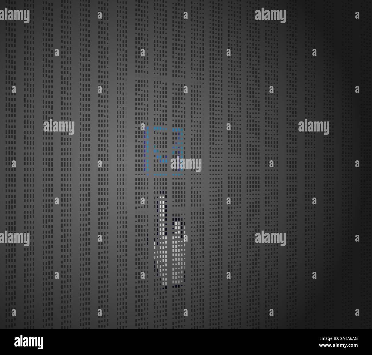 Closeup hand cursor pointing web site contact menu item icon hi-res ...