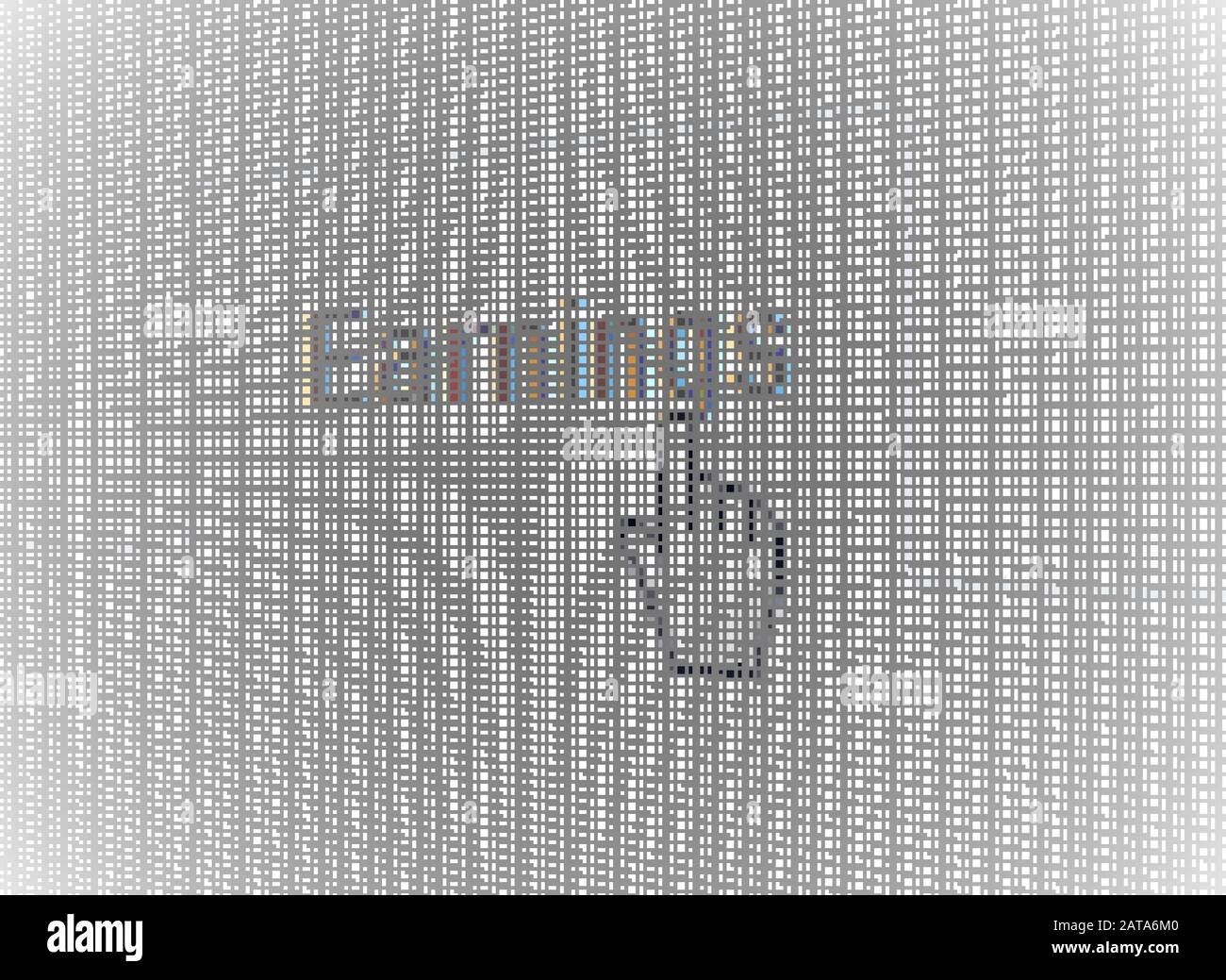 Rent concept on computer screen Stock Vector Images - Alamy